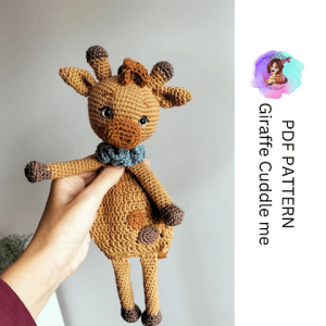 Giraffe cuddle me- Pattern – Yarn Over with Natasha