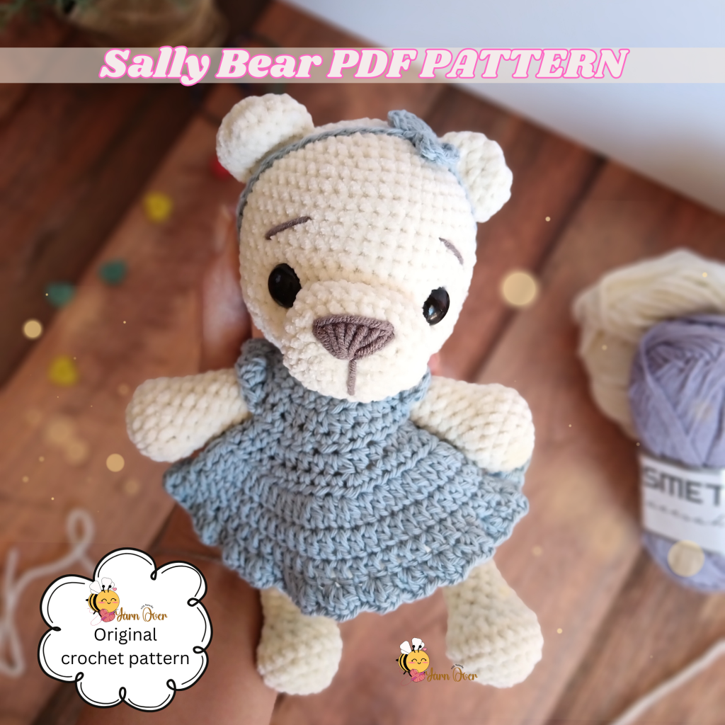 Sally Bear – Crochet pattern