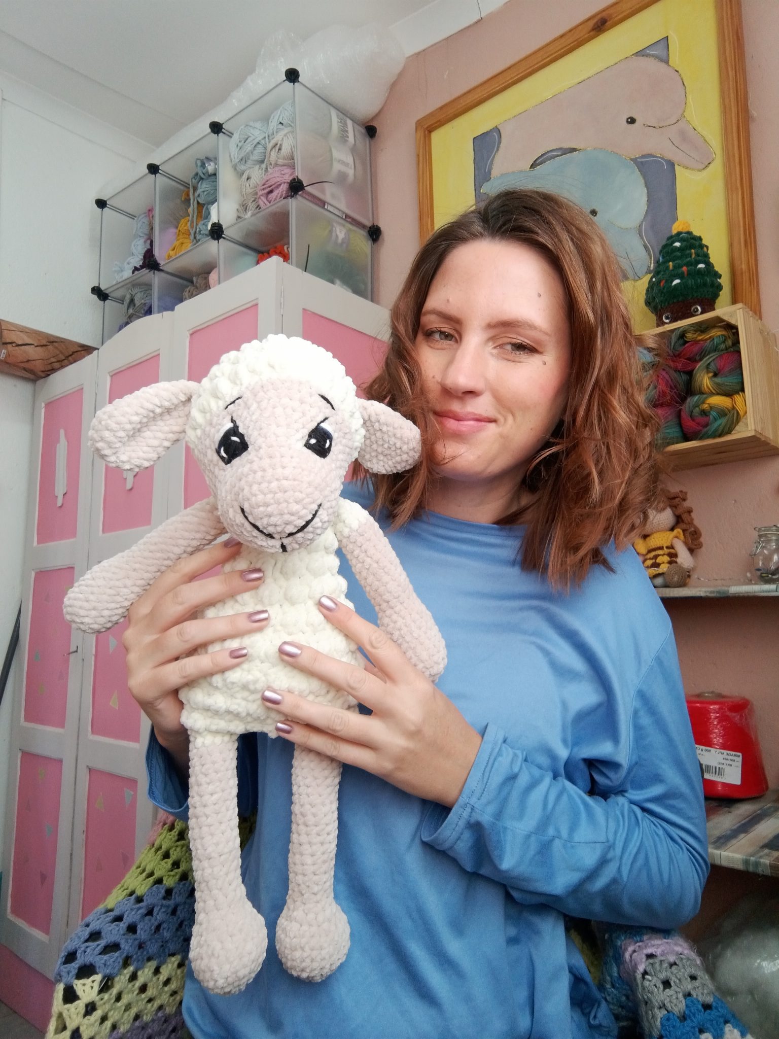 Yarn Over with Natasha – Crochet pattern / ready to ship toys