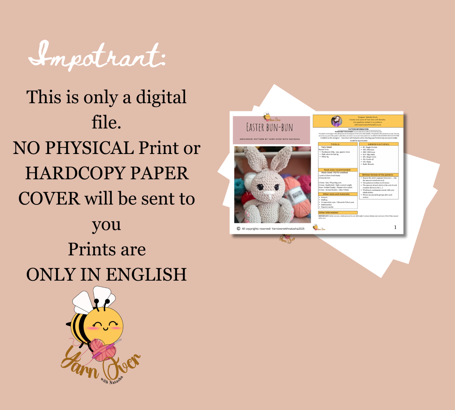 Easter Bun-Bun PDF Pattern